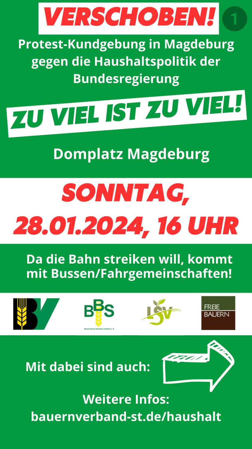 Haushalt - Bauernverband Sachsen-Anhalt e.V.